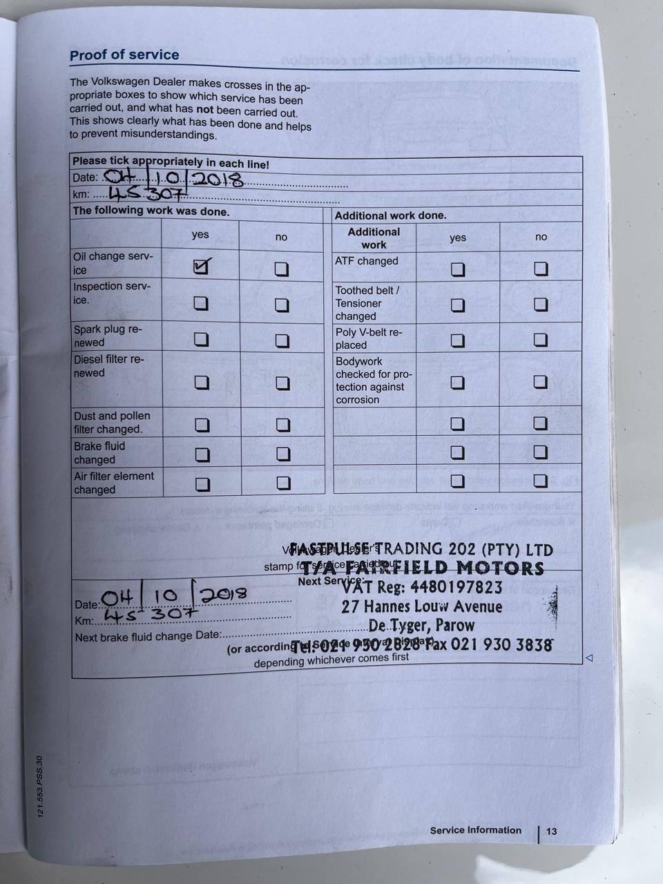 2014 VW POLO VIVO 1.4 TIP ( auto ) – Spreelinemotors
